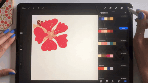 How to Make a Seamless Pattern in Procreate — CatCoq