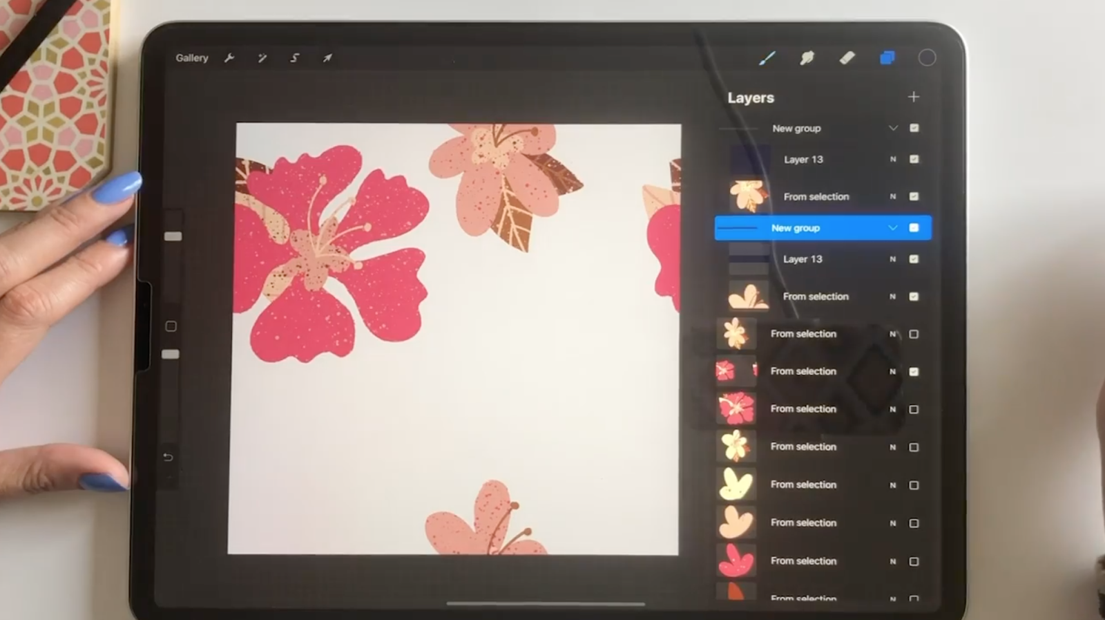 How To Make A Seamless Pattern In Procreate — Catcoq