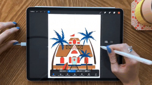 How to Add a Paper Texture Background to Digital Illustrations — CatCoq