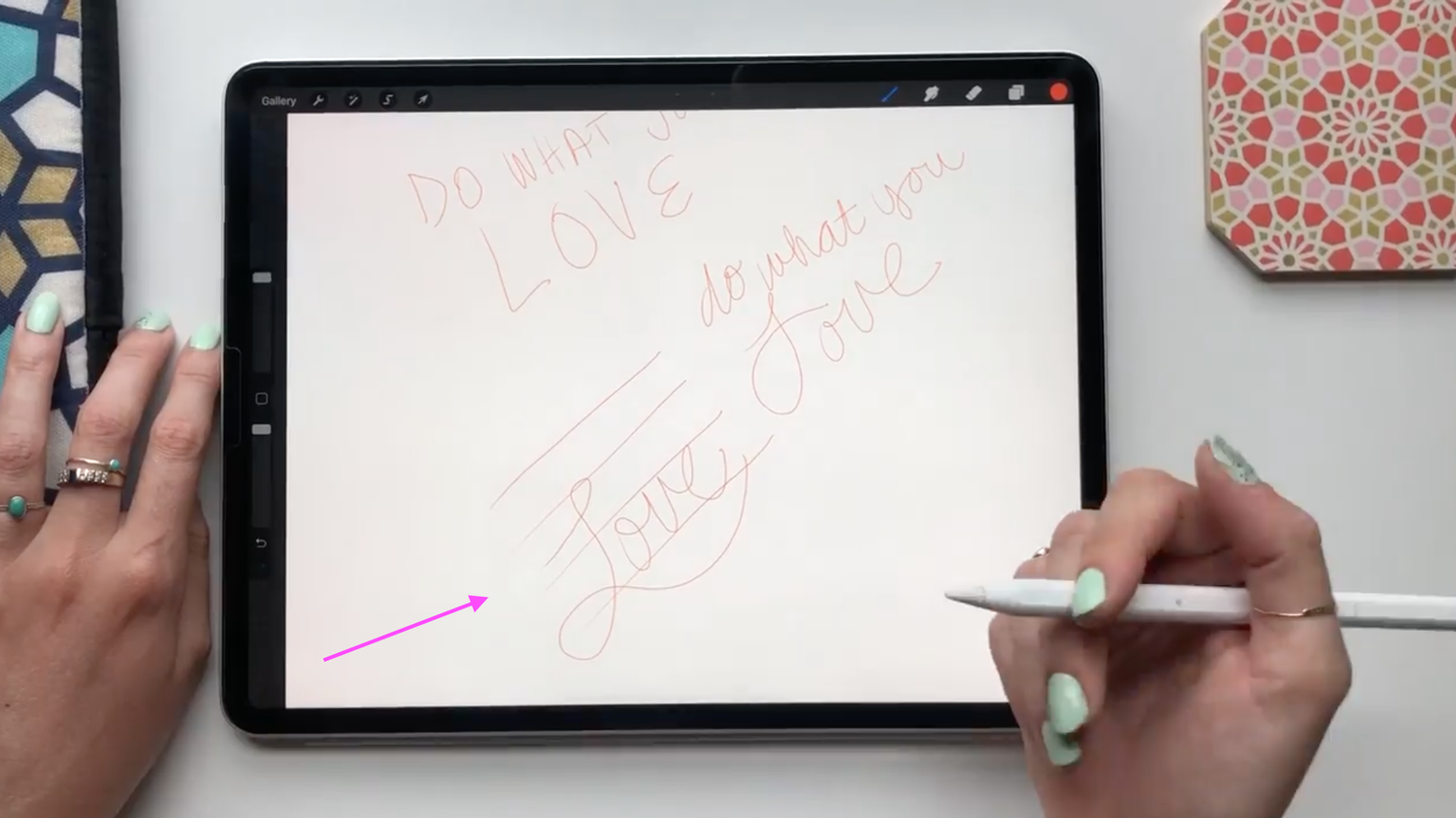 The Guide to Hand-Lettering in Procreate — CatCoq