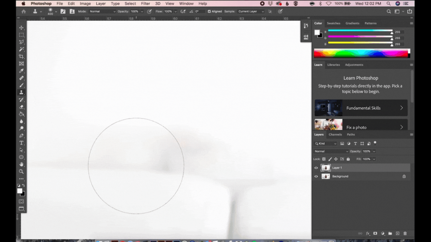 How To Draw Over Image In Photoshop