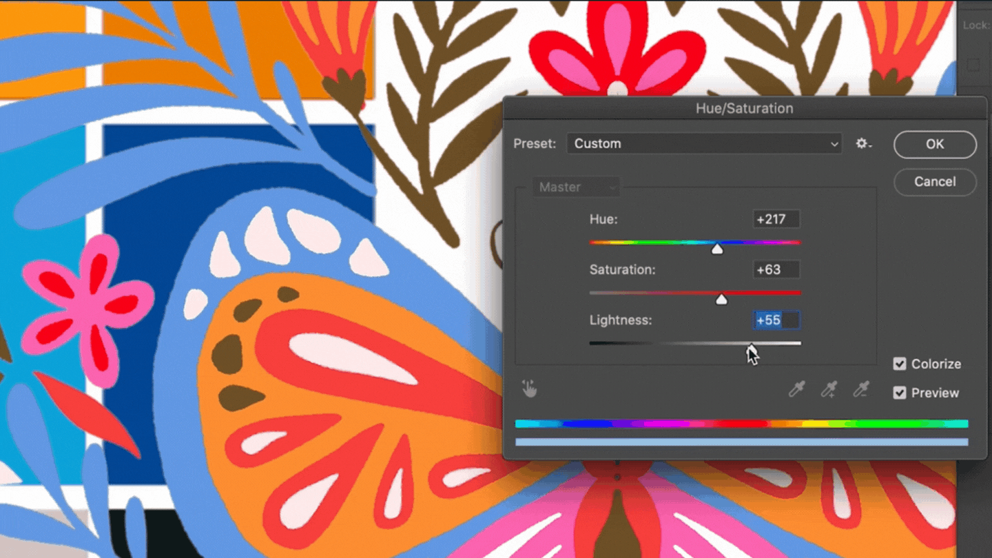 How to Change Colors in Photoshop and Create Multiple Colorways — CatCoq