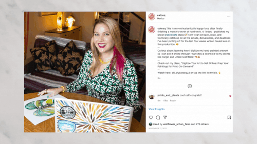 Social Media for Artists: Eight Content Ideas for Your Instagram — CatCoq