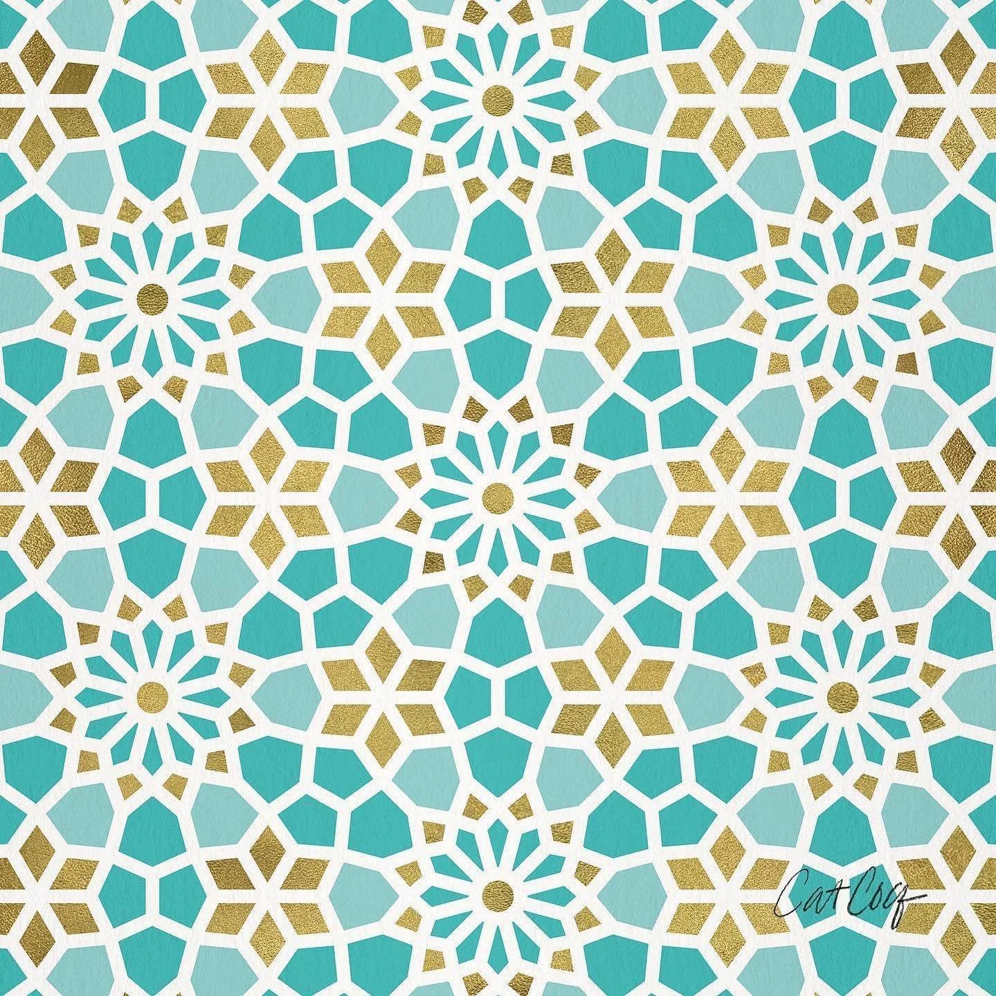 How to Create Assets for a Seamless Pattern — CatCoq