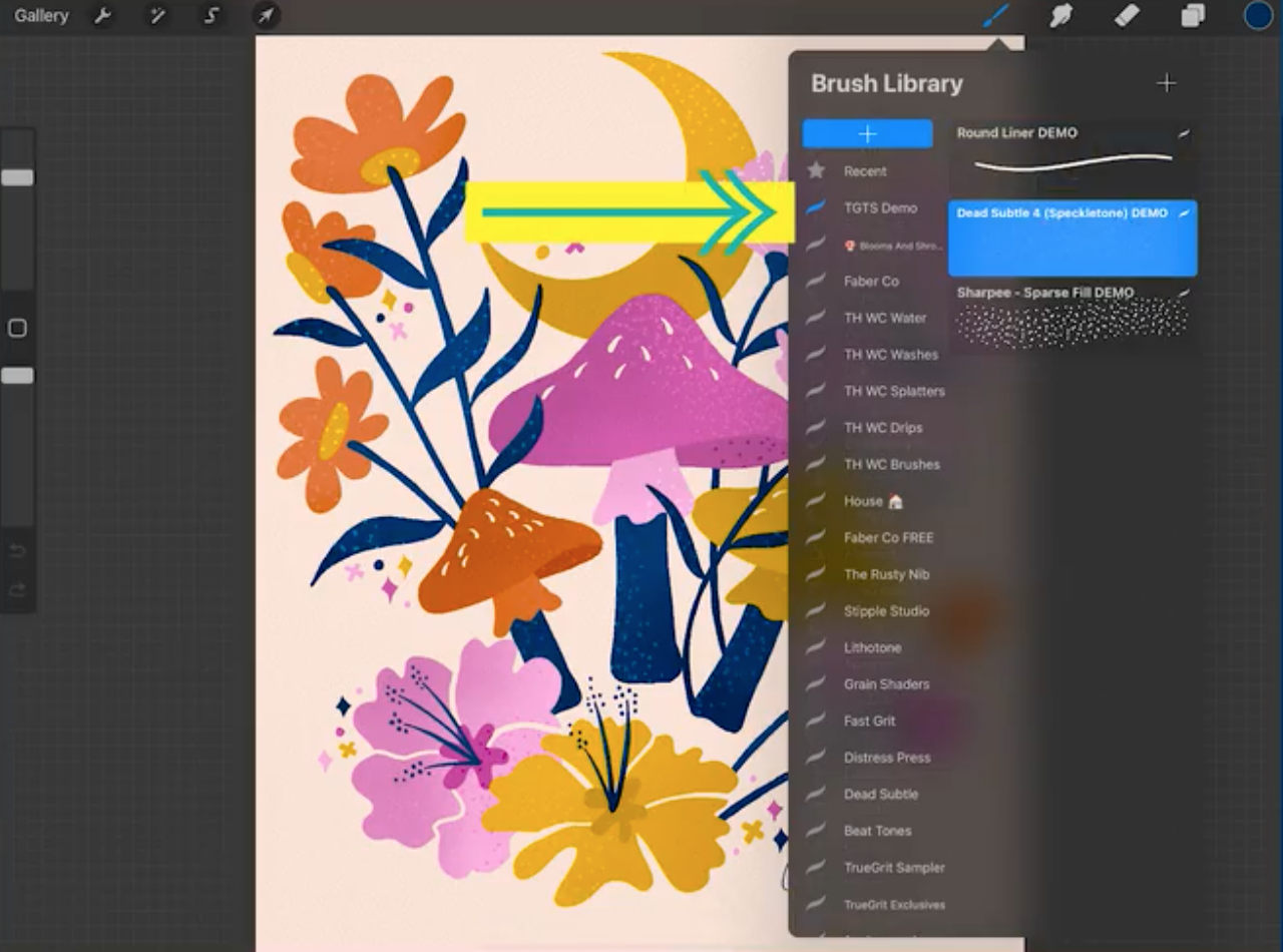 How to Open Downloaded Assets in Procreate — CatCoq
