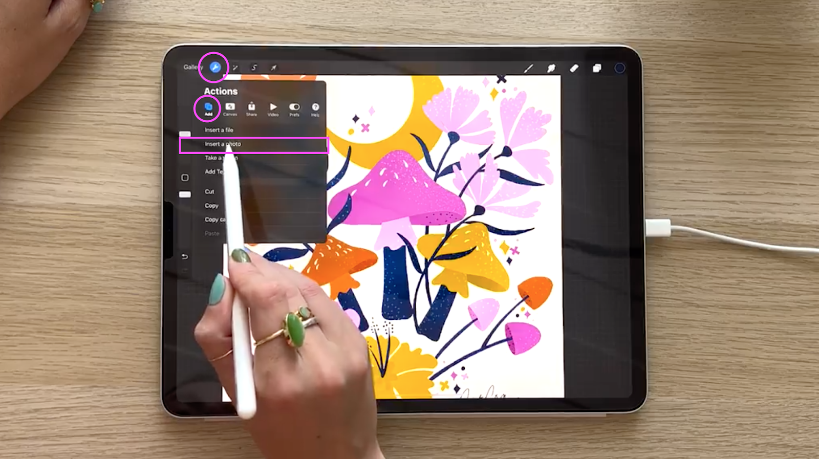 How to Open Downloaded Assets in Procreate — CatCoq