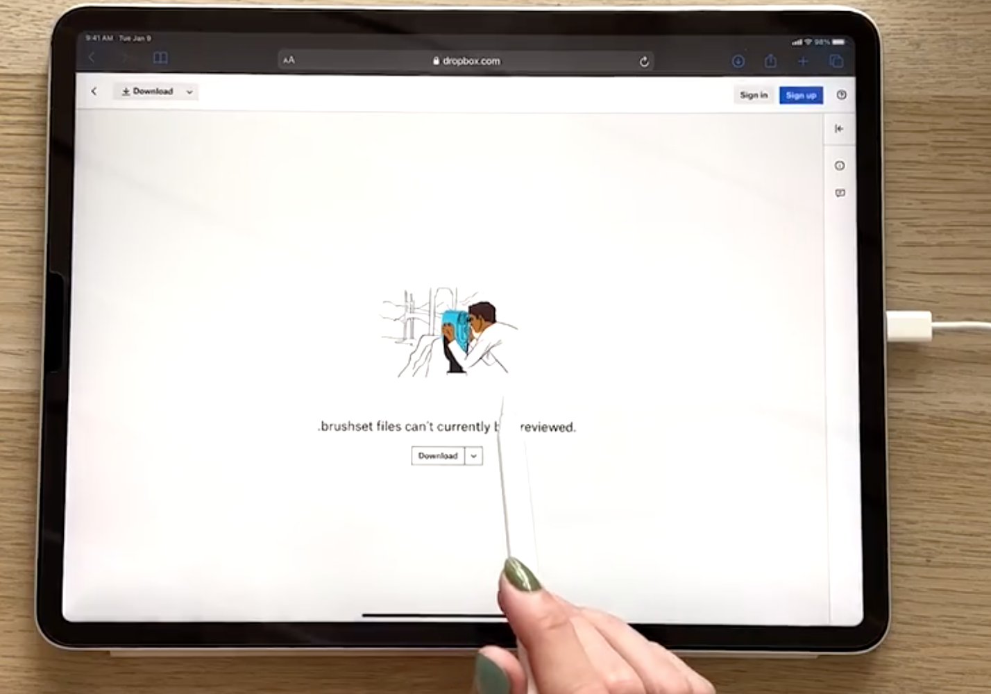 How to Open Downloaded Assets in Procreate — CatCoq