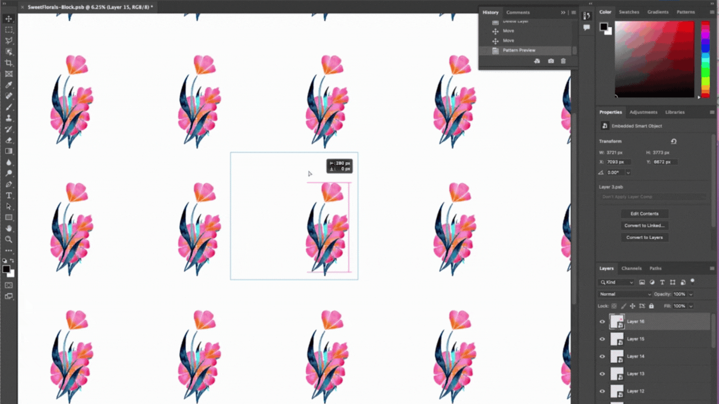 How to Make a Seamless Pattern in Photoshop with Pattern Preview — CatCoq