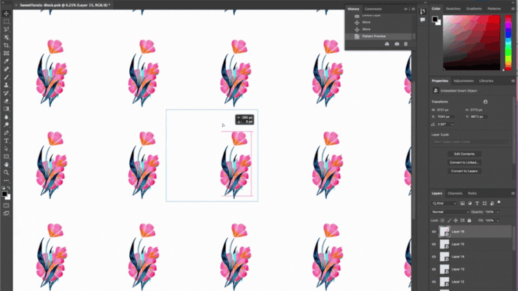 How to Make a Seamless Pattern in Photoshop with Pattern Preview — CatCoq
