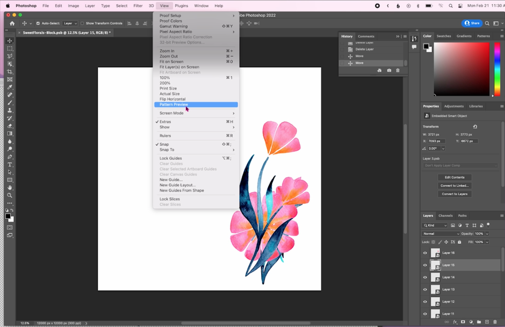 How to Make a Seamless Pattern in Photoshop with Pattern Preview — CatCoq