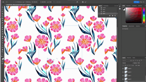 How to Make a Seamless Pattern in Photoshop with Pattern Preview — CatCoq