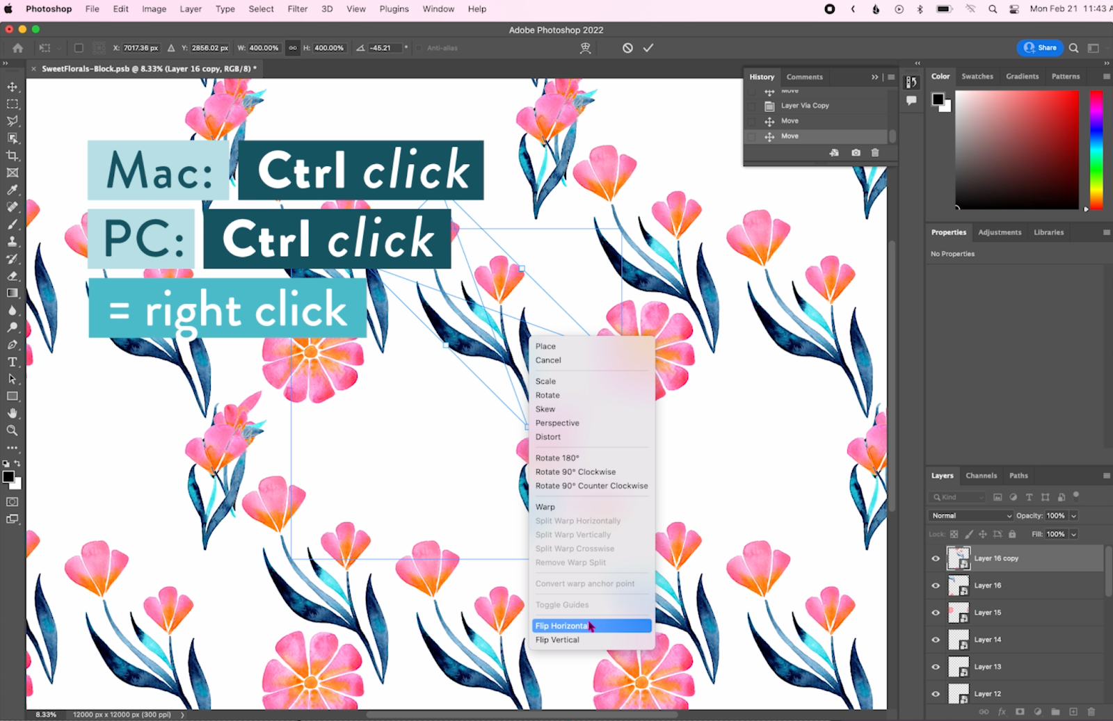How to Make a Seamless Pattern in Photoshop with Pattern Preview — CatCoq