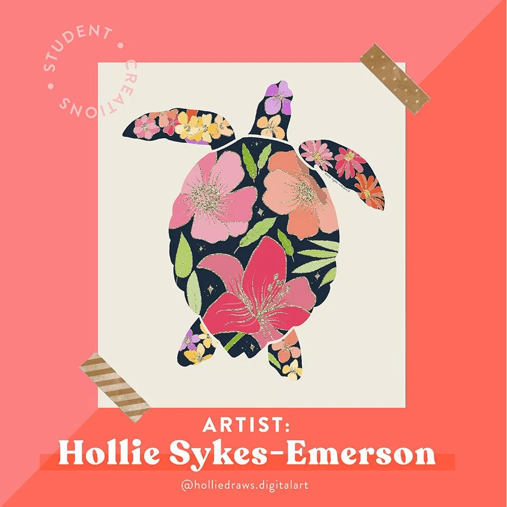 Floral Animal Silhouettes in Procreate — CatCoq