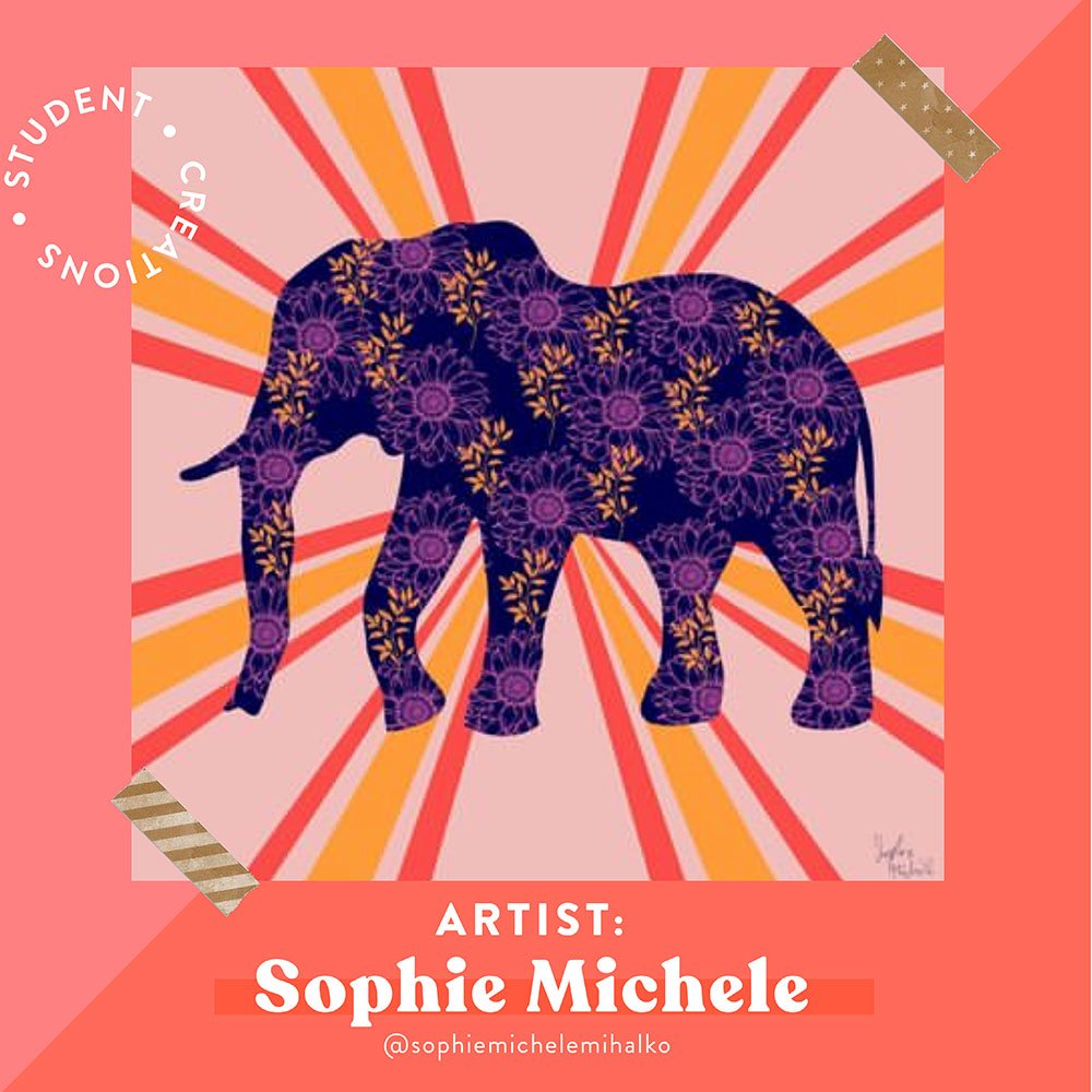 Floral Animal Silhouettes in Procreate — CatCoq