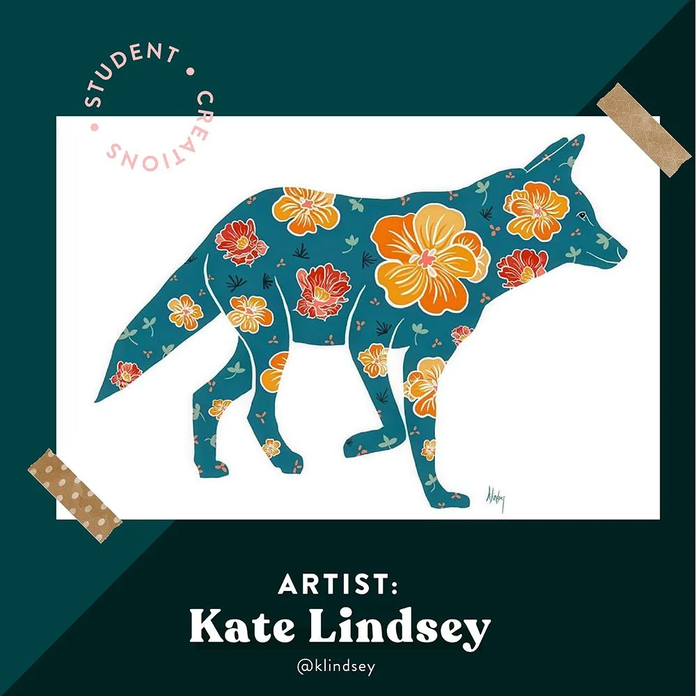 Floral Animal Silhouettes in Procreate — CatCoq