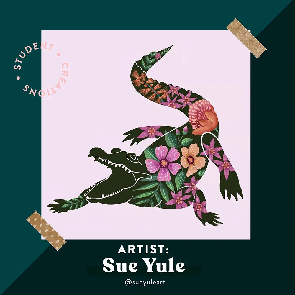 Floral Animal Silhouettes in Procreate — CatCoq