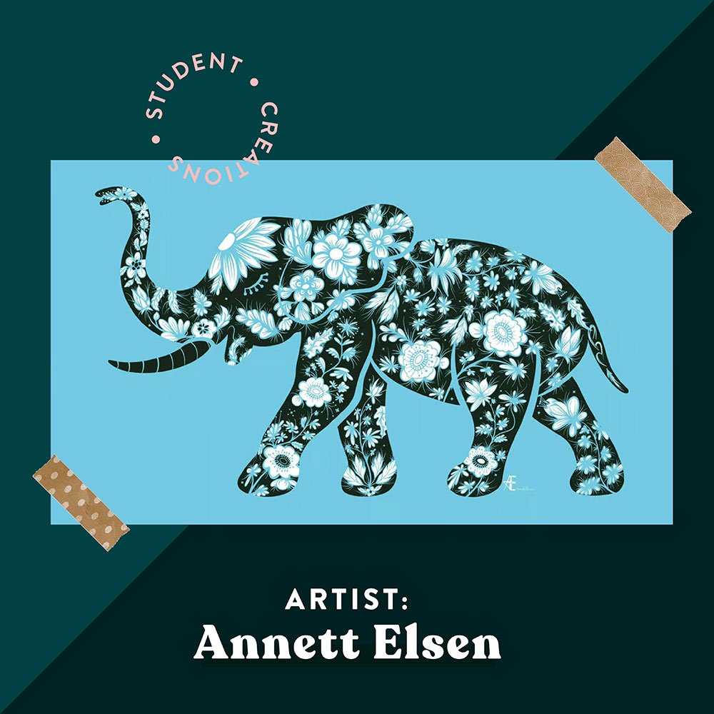 Floral Animal Silhouettes in Procreate — CatCoq