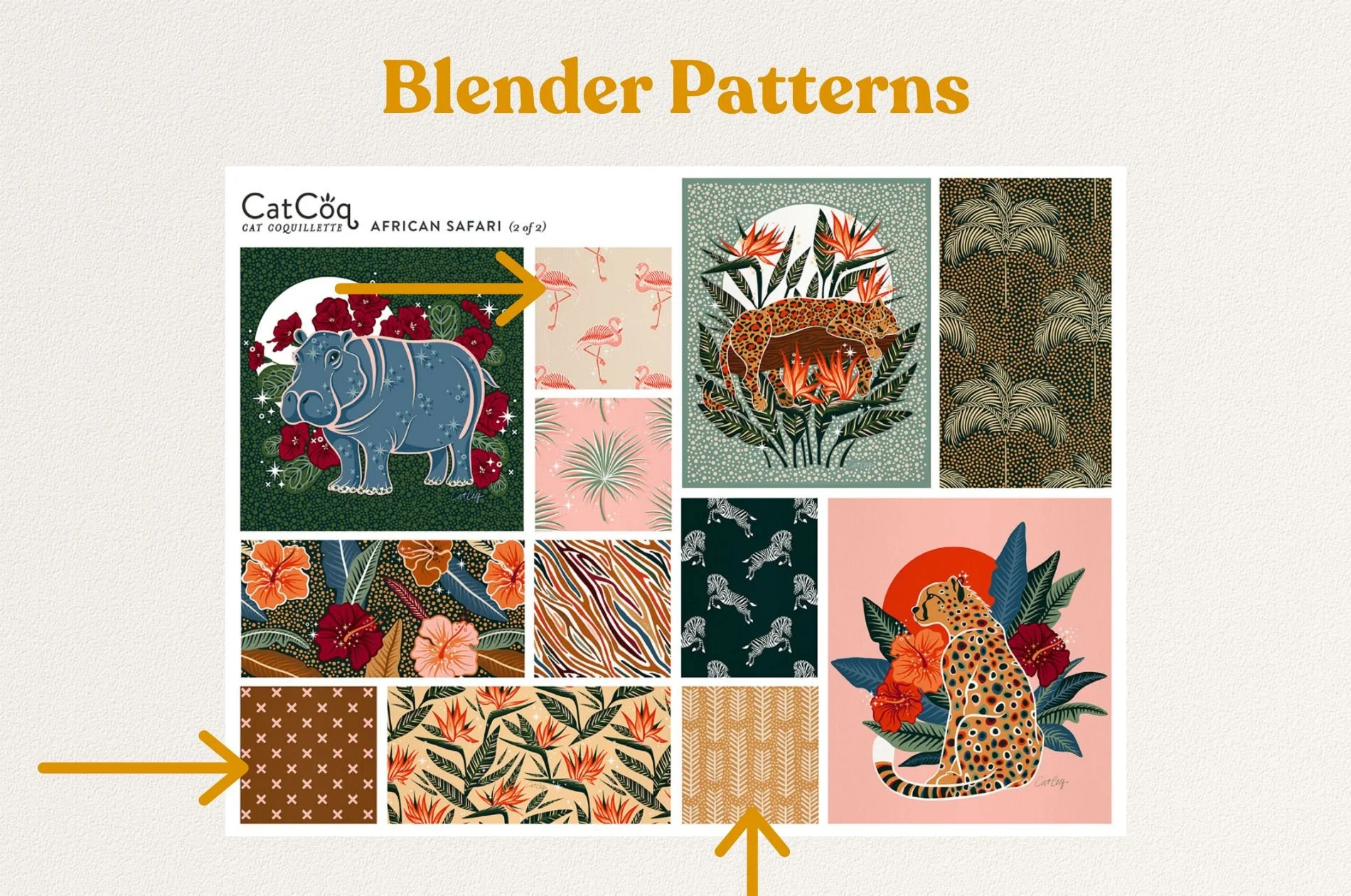 How to Plan a Collection for Surface Design and Art Licensing — CatCoq