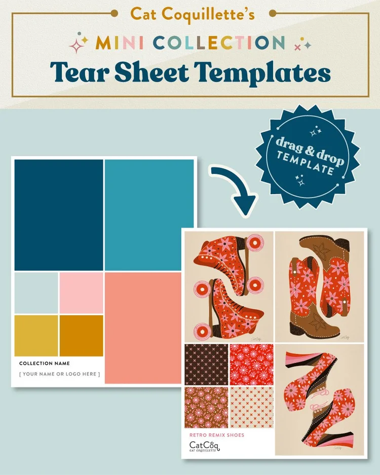 Mini Collection Tear Sheet Template — CatCoq