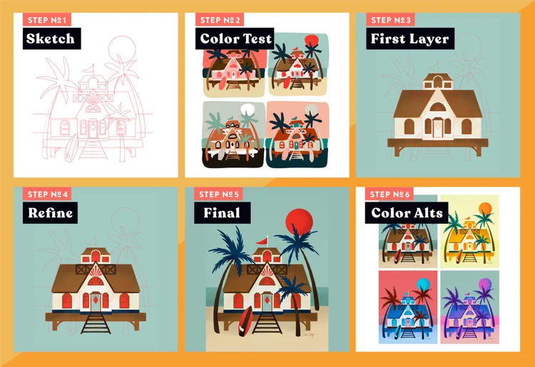 Draw Your Dream Home in Procreate — CatCoq