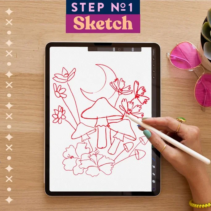 Blooms & Shrooms — CatCoq