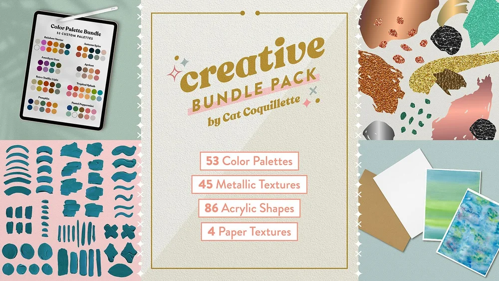 Creative Assets Bundle Pack — CatCoq