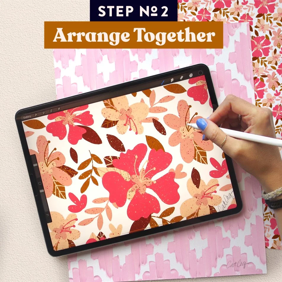 Seamless Patterns In Procreate Catcoq