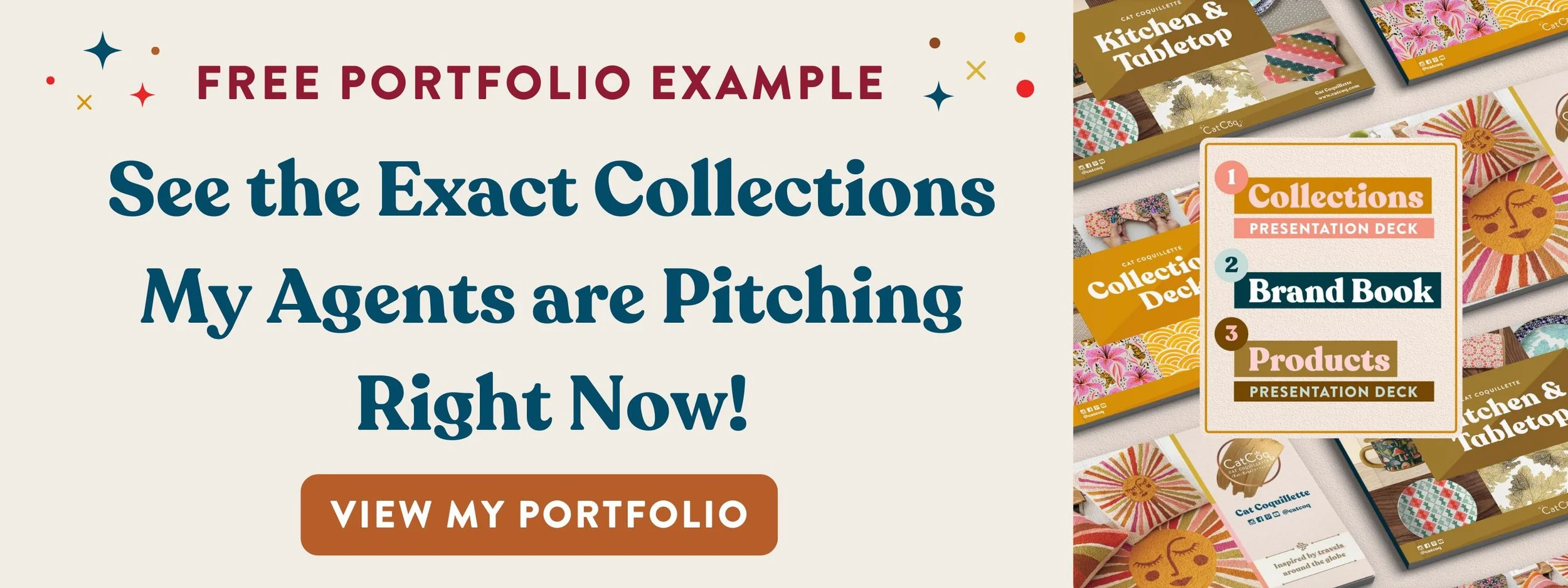 What to Include in Your Art Licensing Portfolio (Plus Examples) — CatCoq