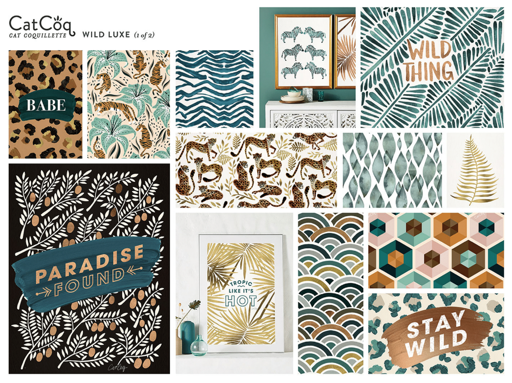 How to Plan a Collection for Surface Design and Art Licensing — CatCoq