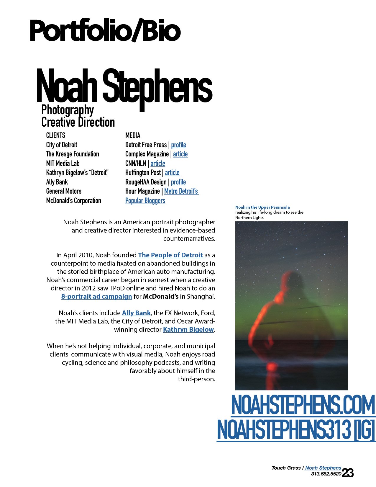 Touch Grass (UB) — Noah Stephens