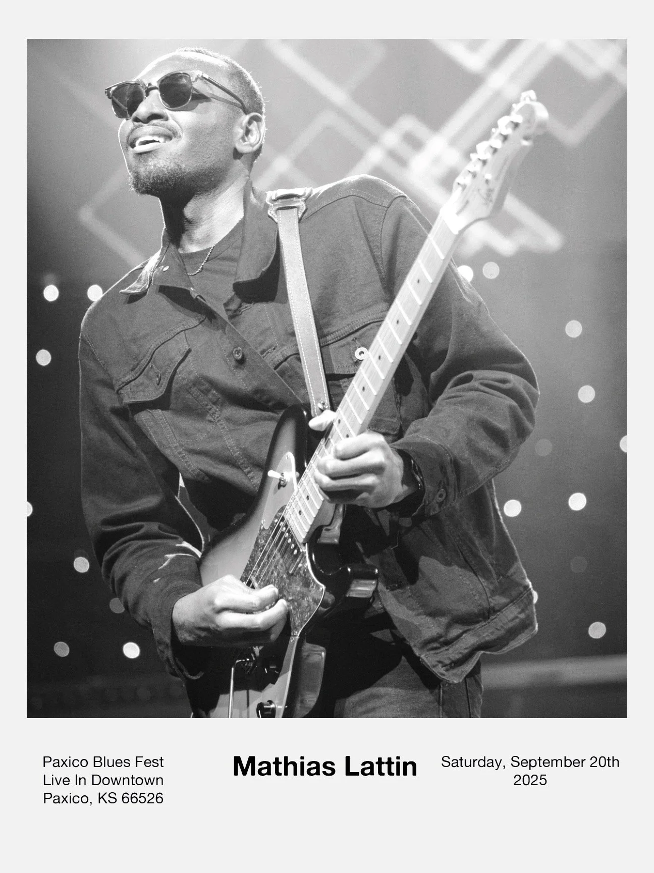 Lineup — Paxico Blues Fest