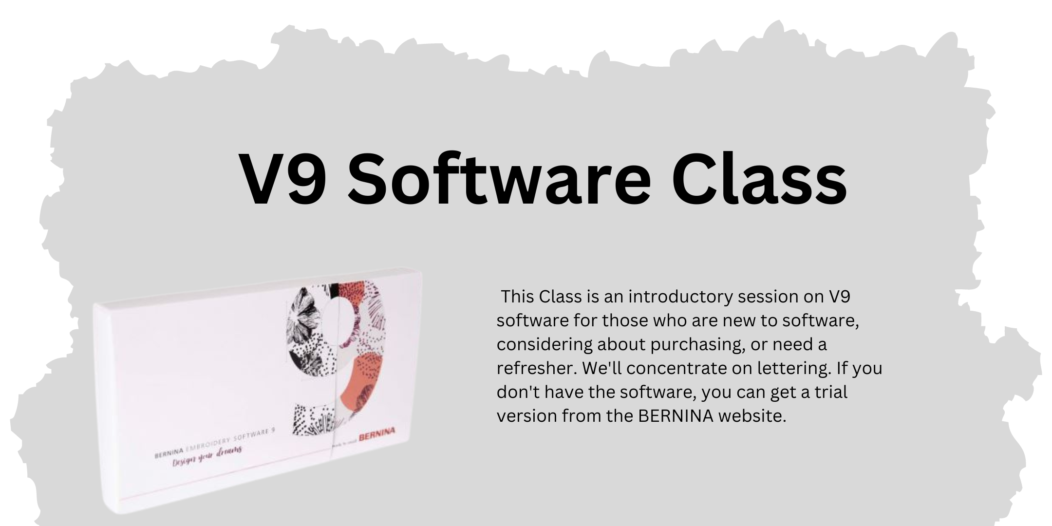 V9 Software Class - BERNINA