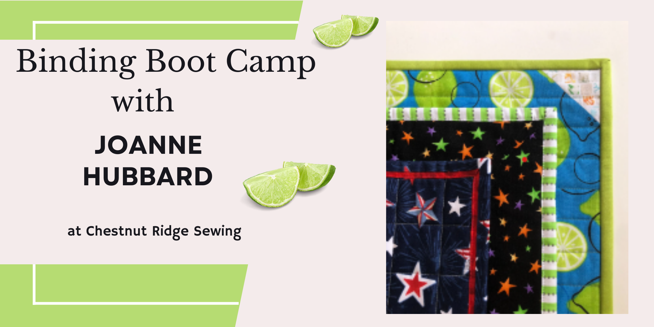 Binding Boot Camp- BERNINA
