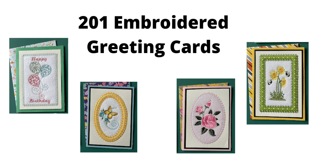201 Embroidered Greeting Cards with Carol- BERNINA