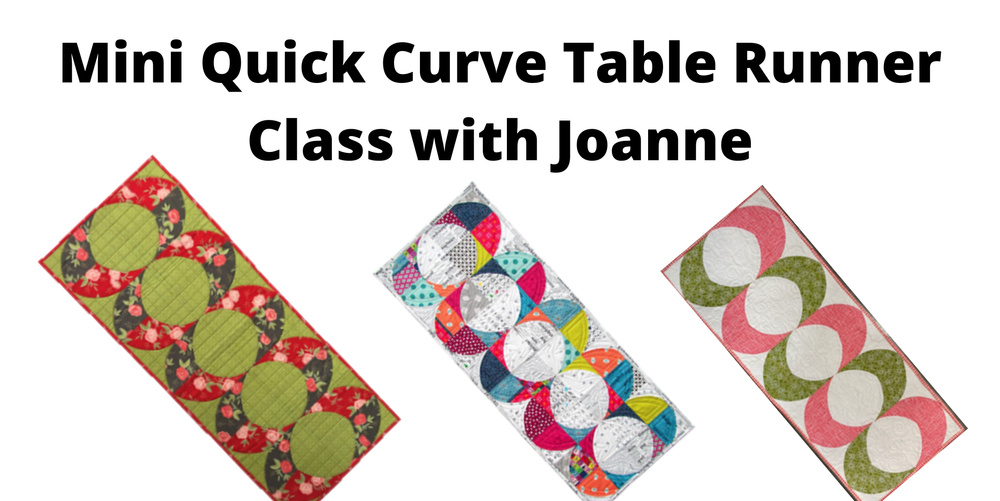 Mini Quick Curve Table Runner- BERNINA