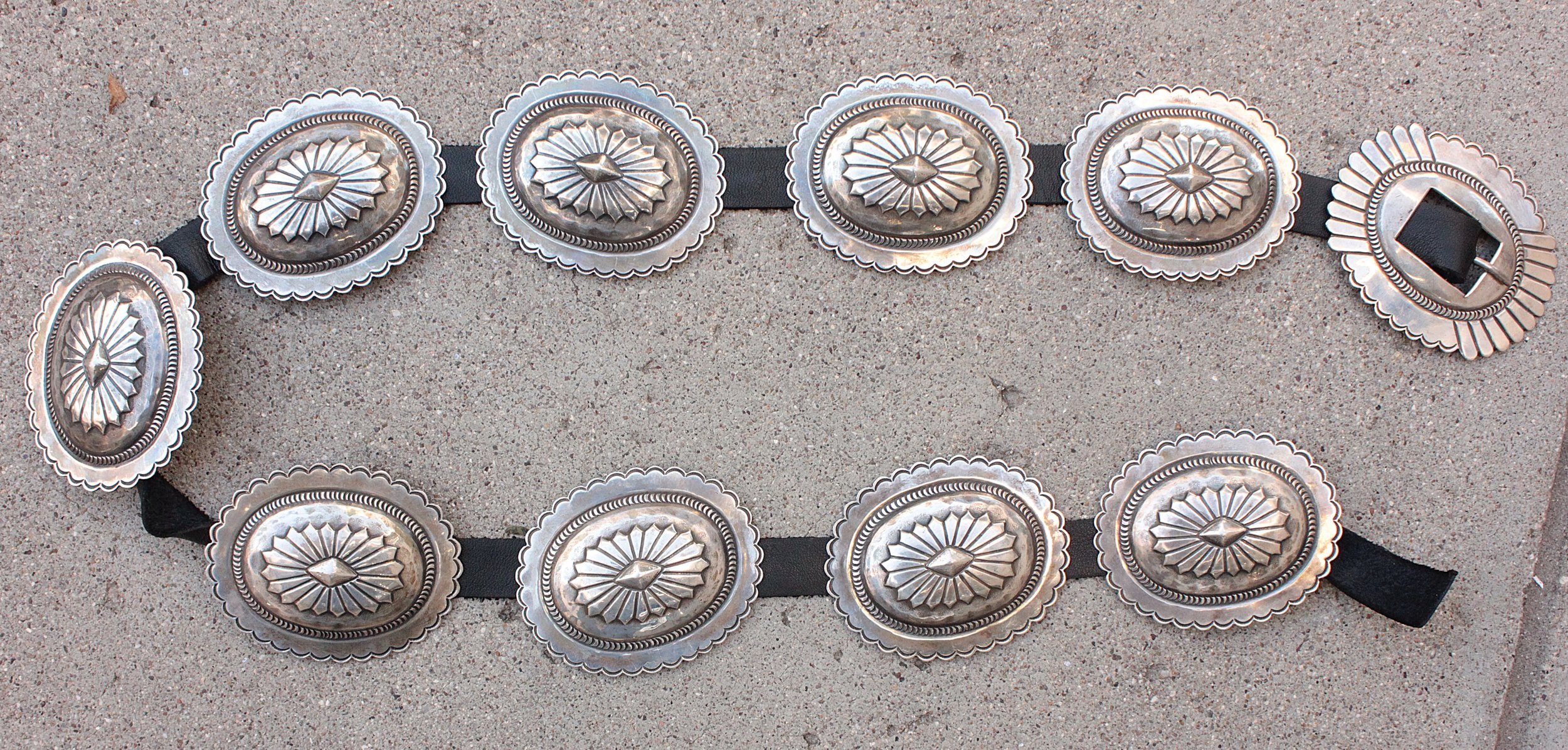 Concha belts — Bahti Indian Arts
