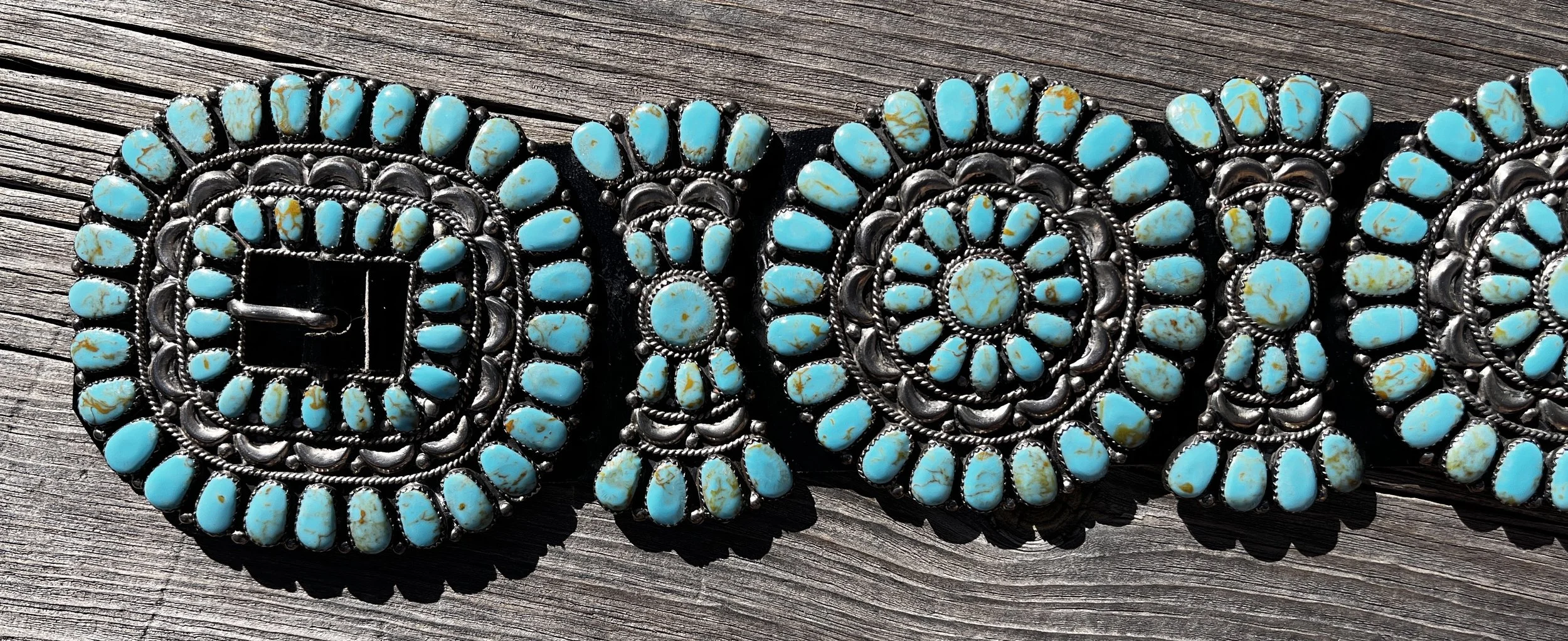 Concha belts — Bahti Indian Arts