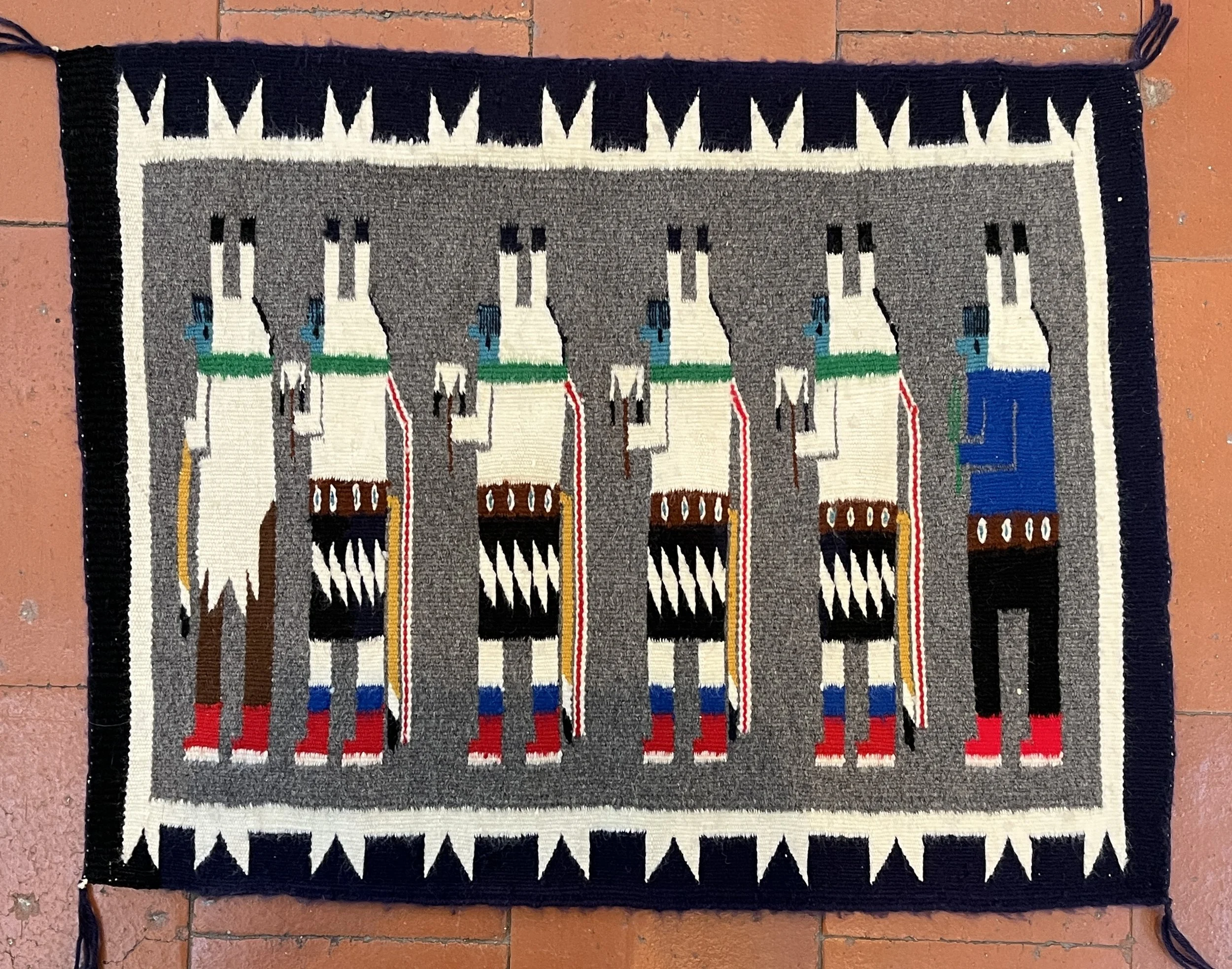 Yei'i rugs, pictorials, Teec Noc Pos — Bahti Indian Arts