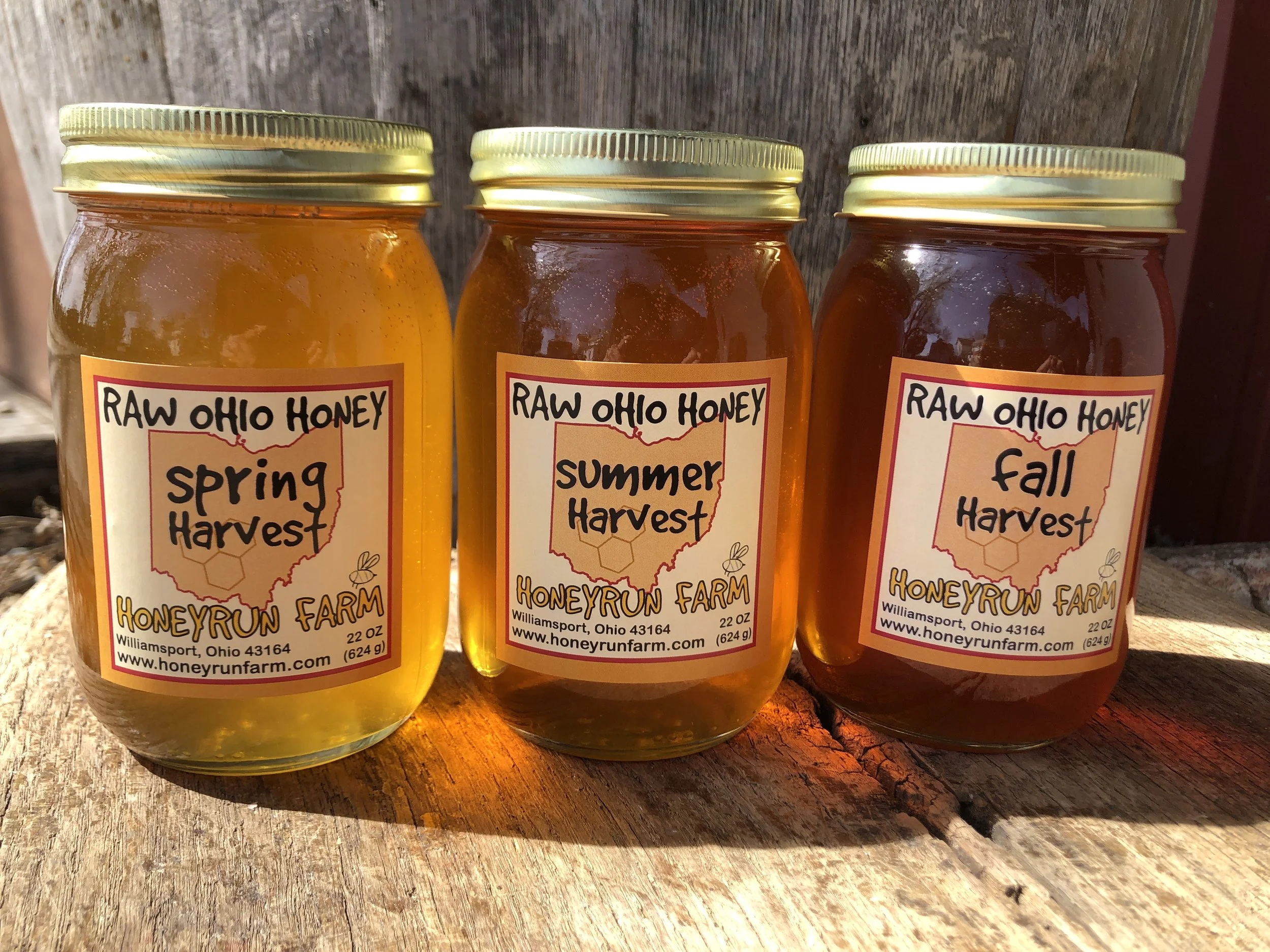 Pure Raw Honey — Honeyrun Farm
