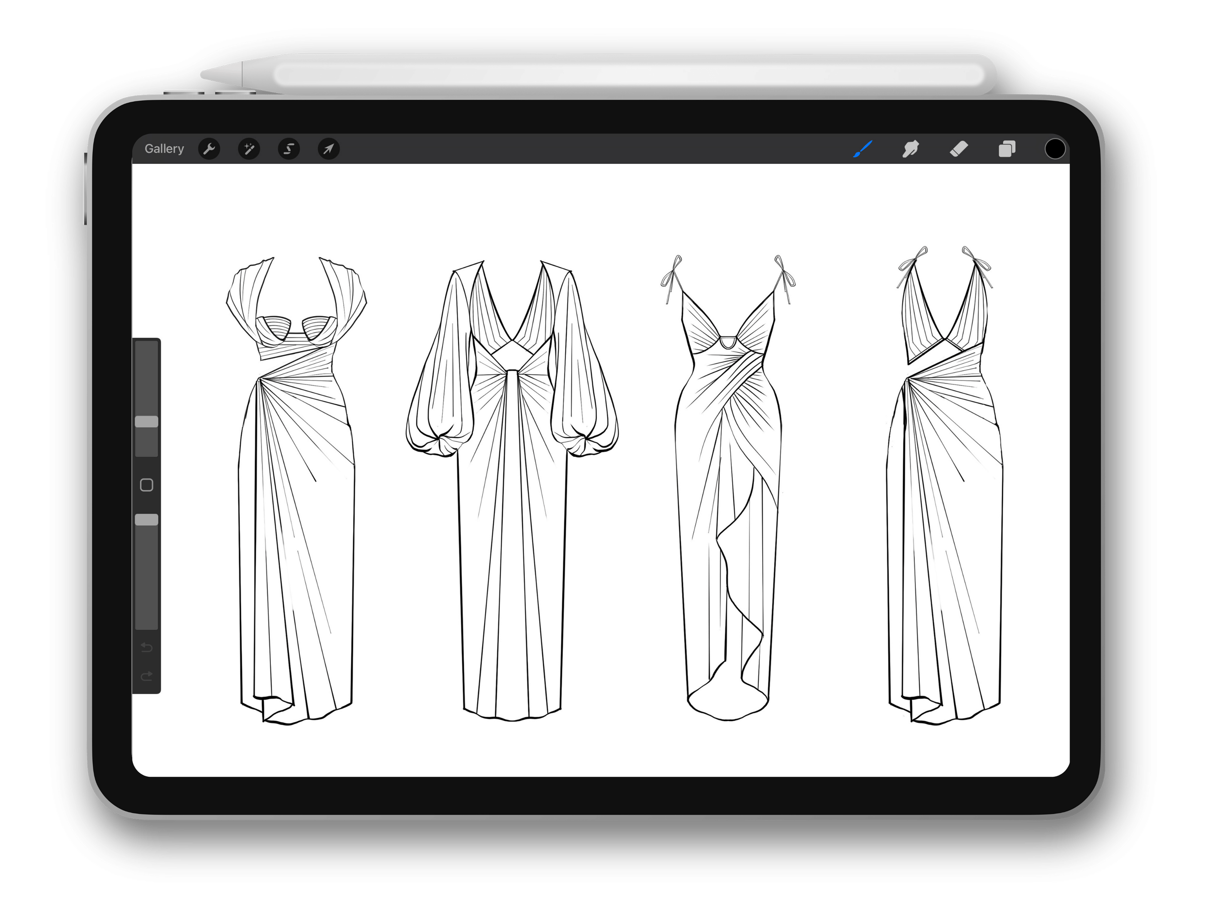 Procreate for Fashion Design Course — amiko simonetti