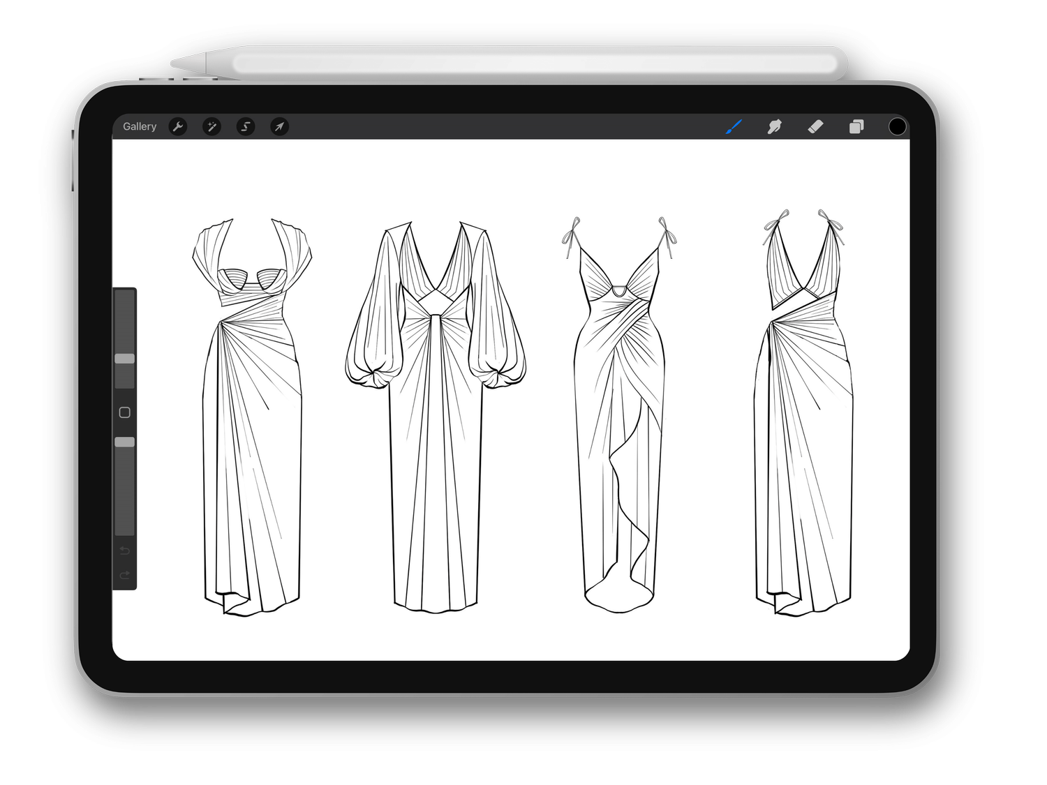 Procreate for Fashion Design Course — amiko simonetti