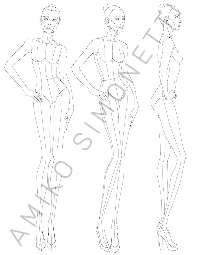 10 Basic Croquis — amiko simonetti