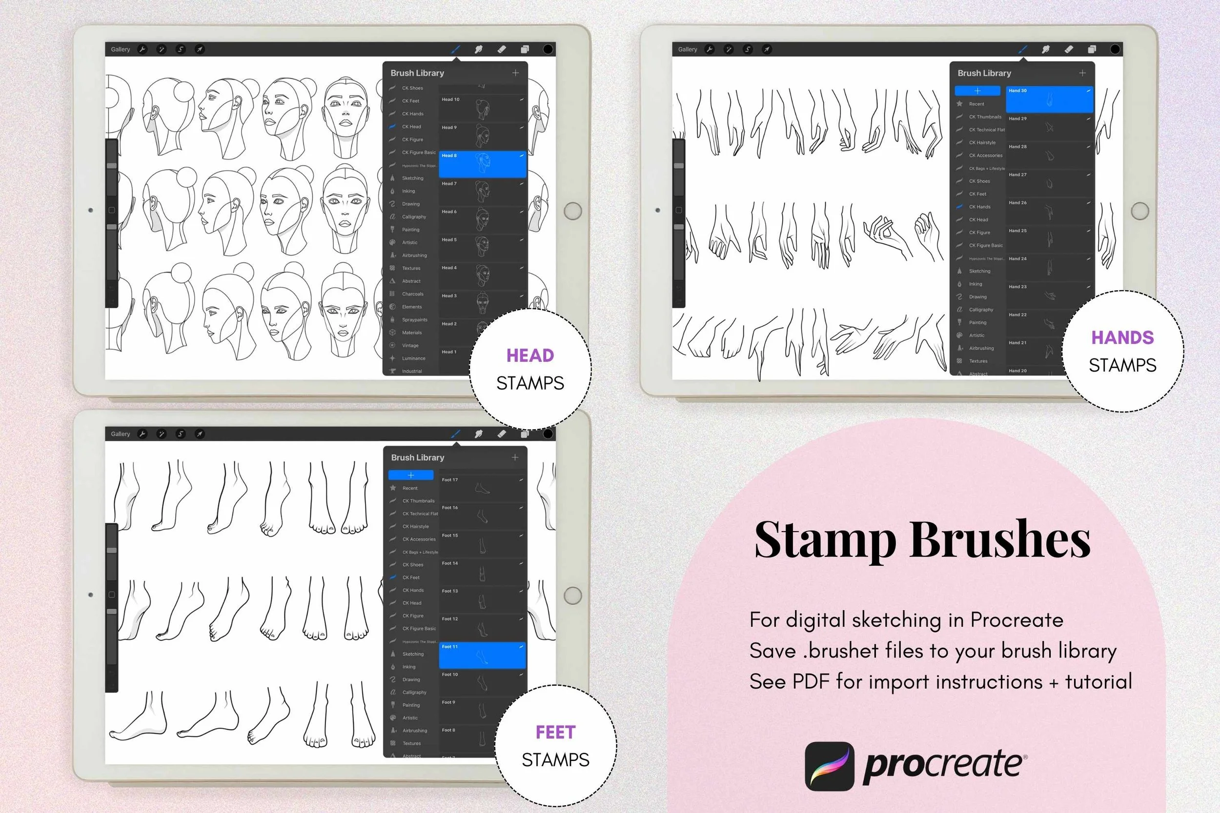 Fashion Procreate Brushes — amiko simonetti