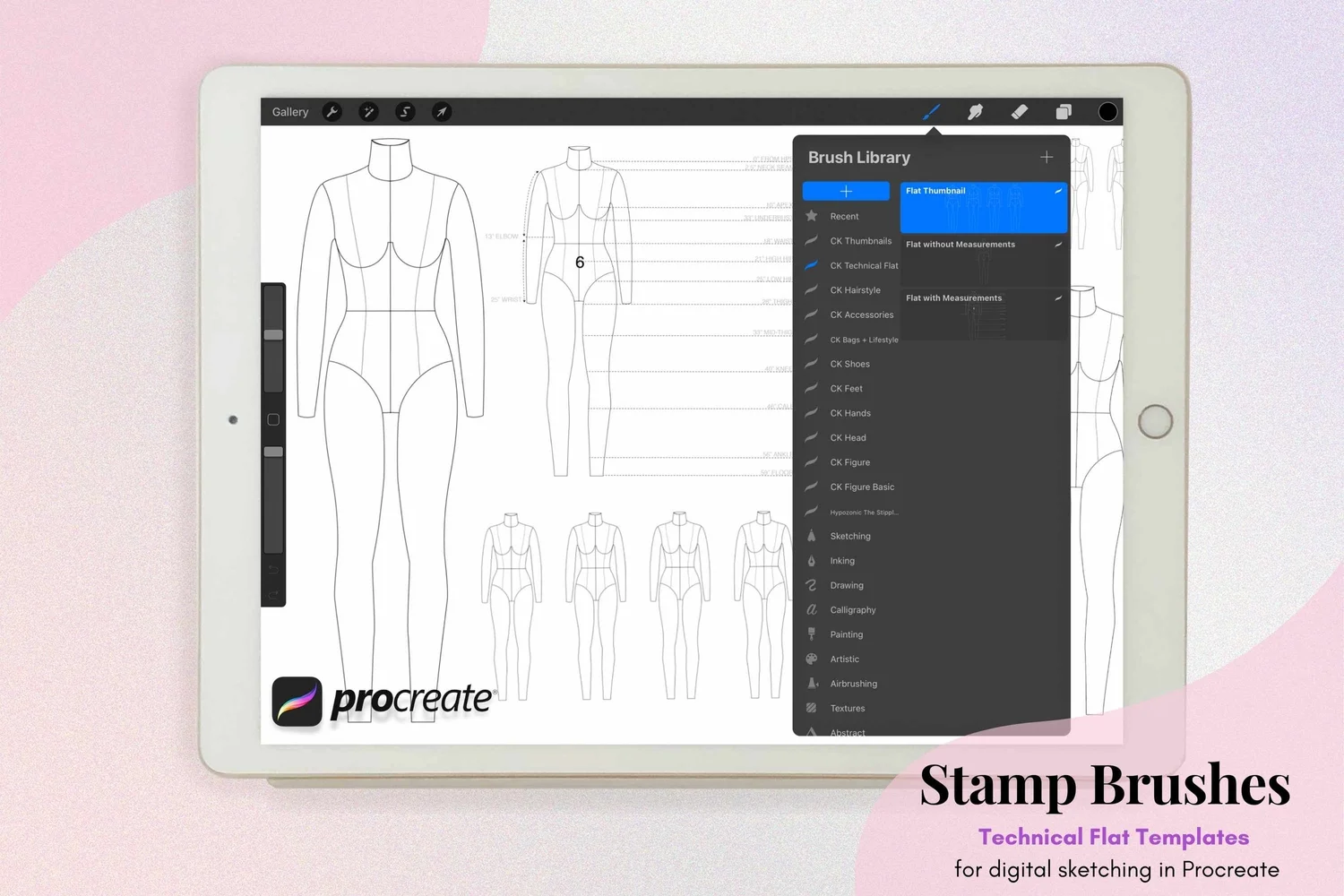 Fashion Procreate Brushes — amiko simonetti