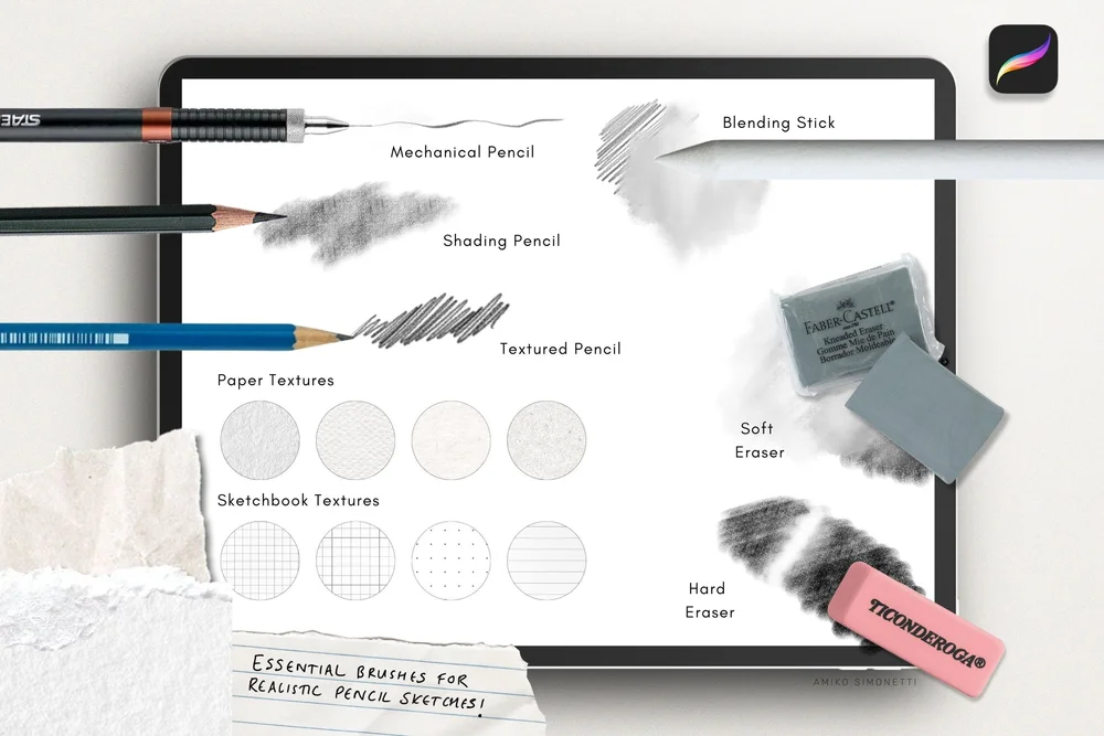 Fashion Procreate Brushes — amiko simonetti