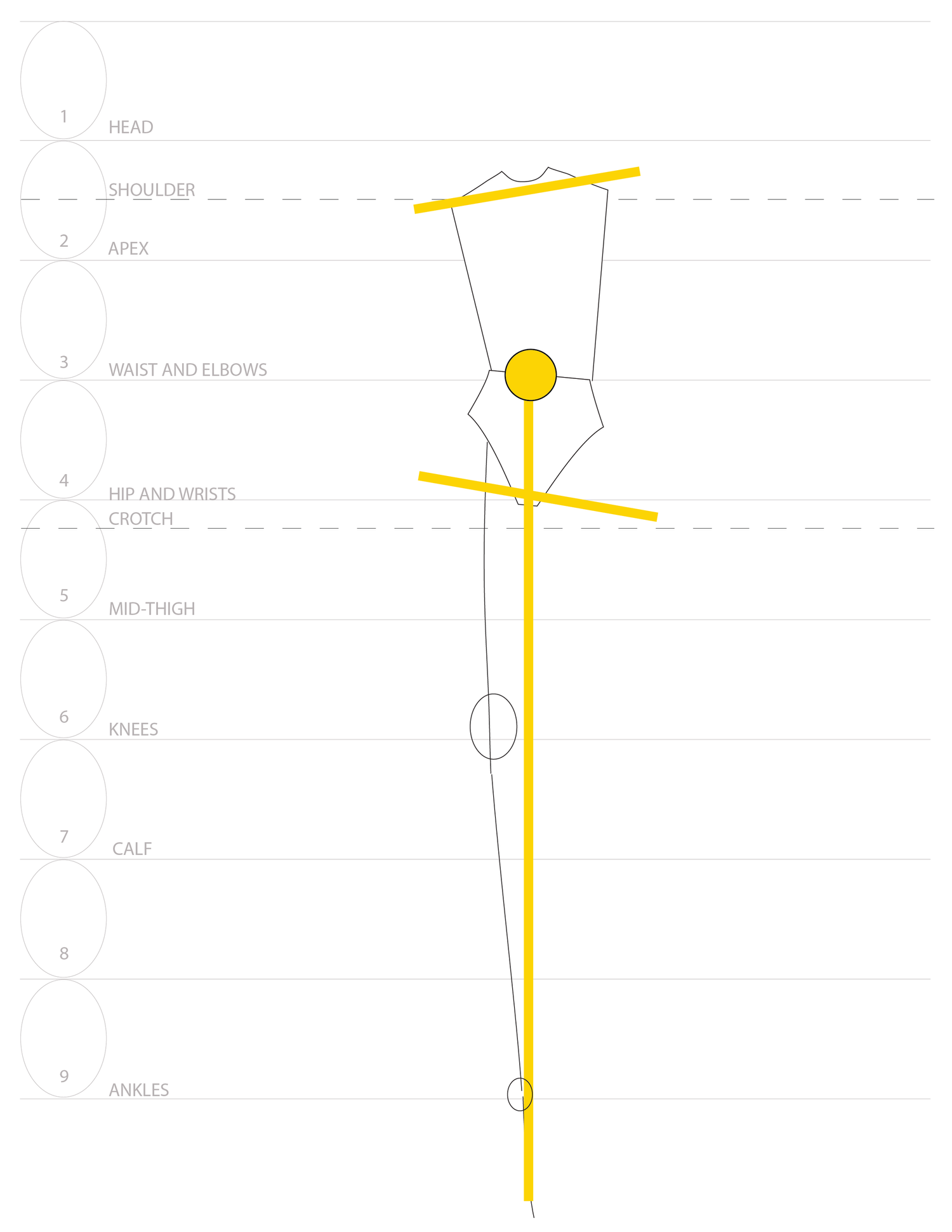 Drawing Fashion Figures—Day 2: Methods for Constructing Poses — amiko ...