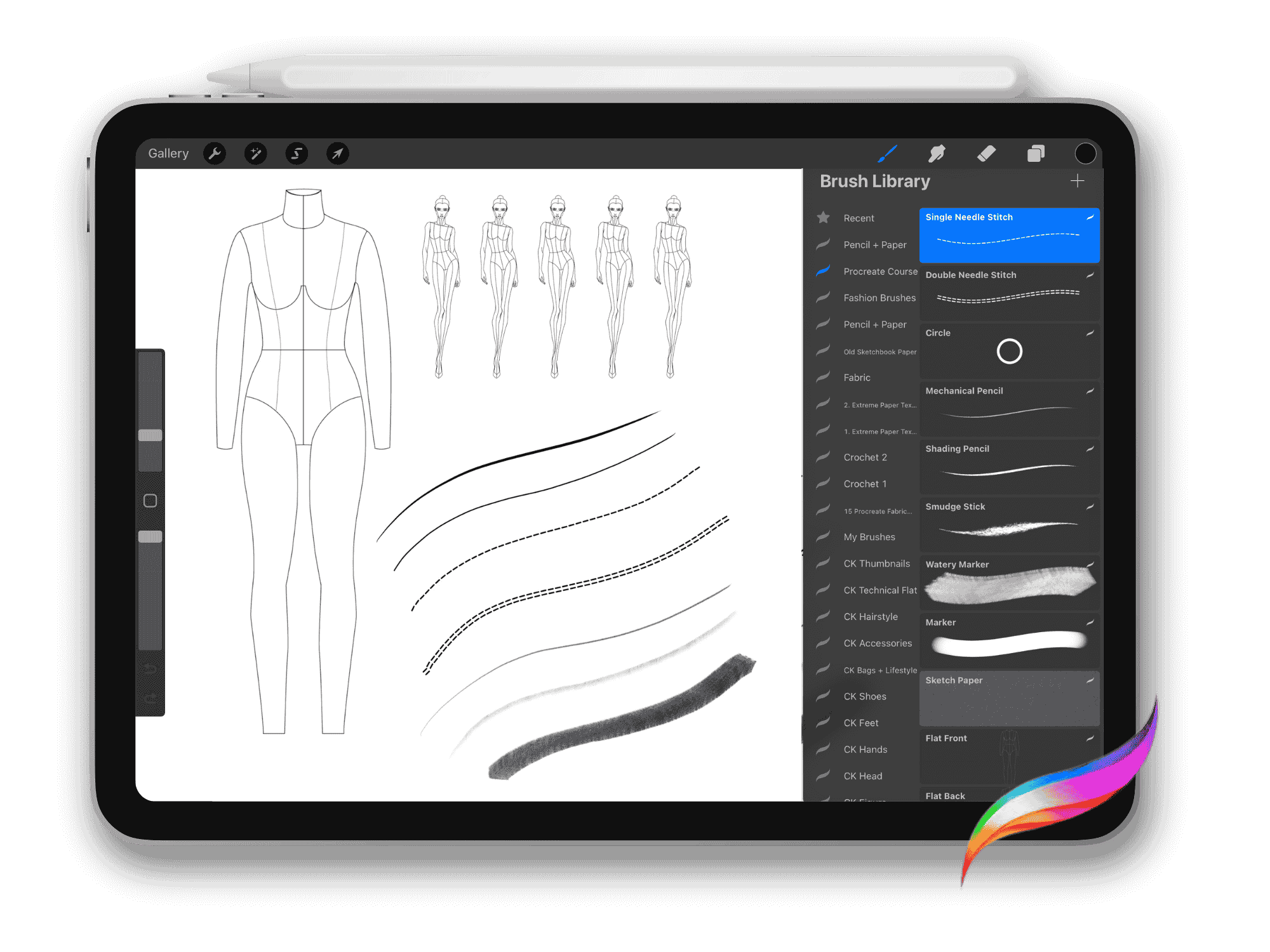 Procreate for Fashion Design Course — amiko simonetti