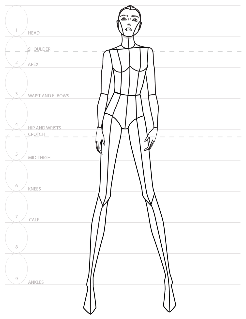 Drawing Fashion Figures—Day 6: How to Draw this Pose — amiko simonetti