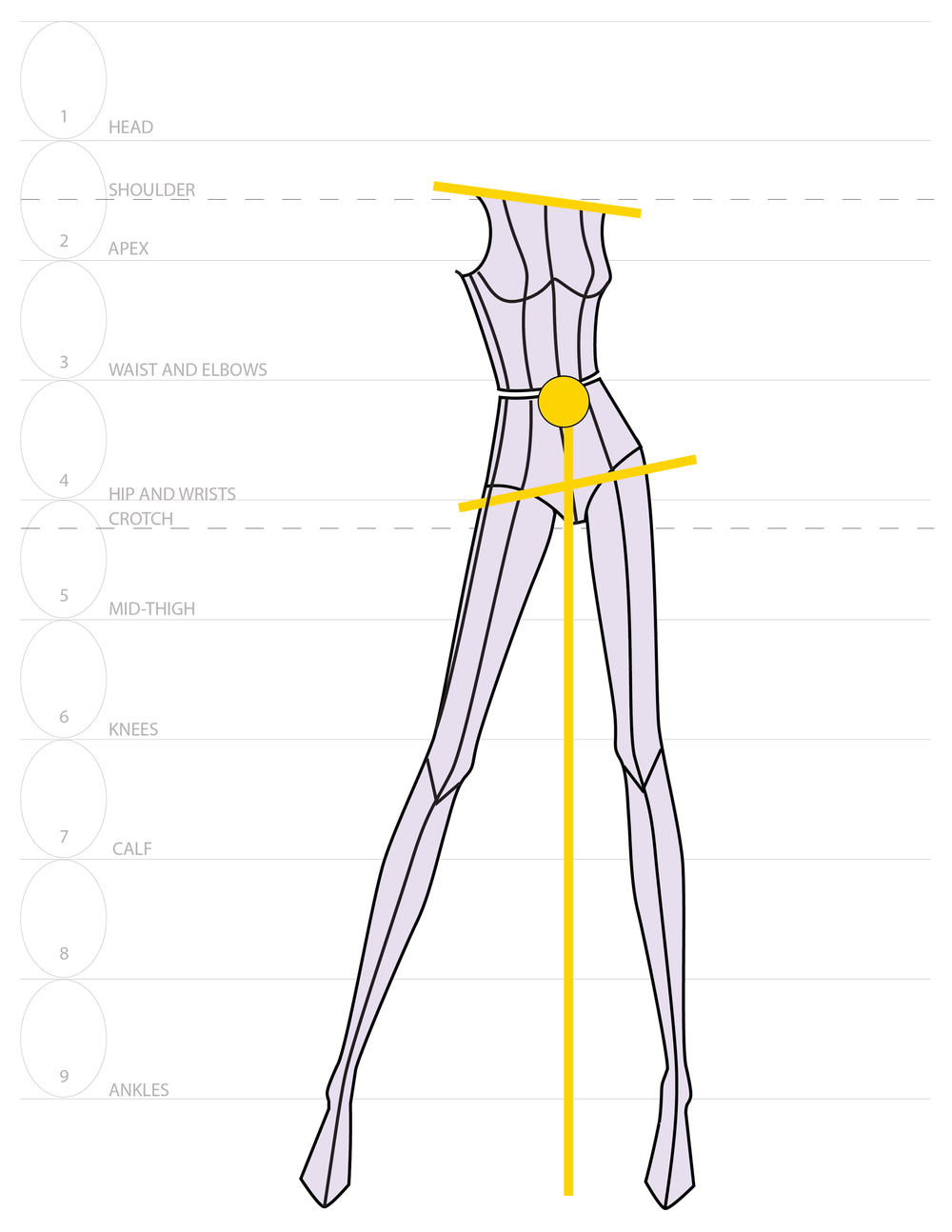 Drawing Fashion Figures—Day 7: How to Draw this Pose — amiko simonetti