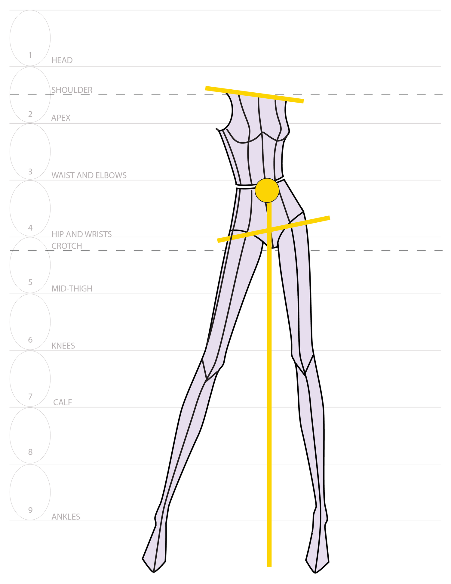 Drawing Fashion Figures—Day 7: How to Draw this Pose — amiko simonetti